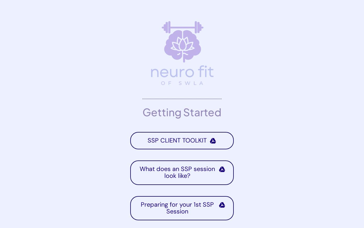 Neuro Fit Resources